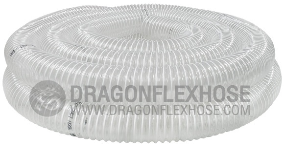 DragonFlex Hose | D-PVC Clear / Flexible Transport Hose